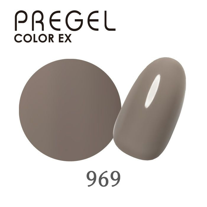 PREGEL COLOR EX 969 CHIFFON ASH – Nail Wonderland