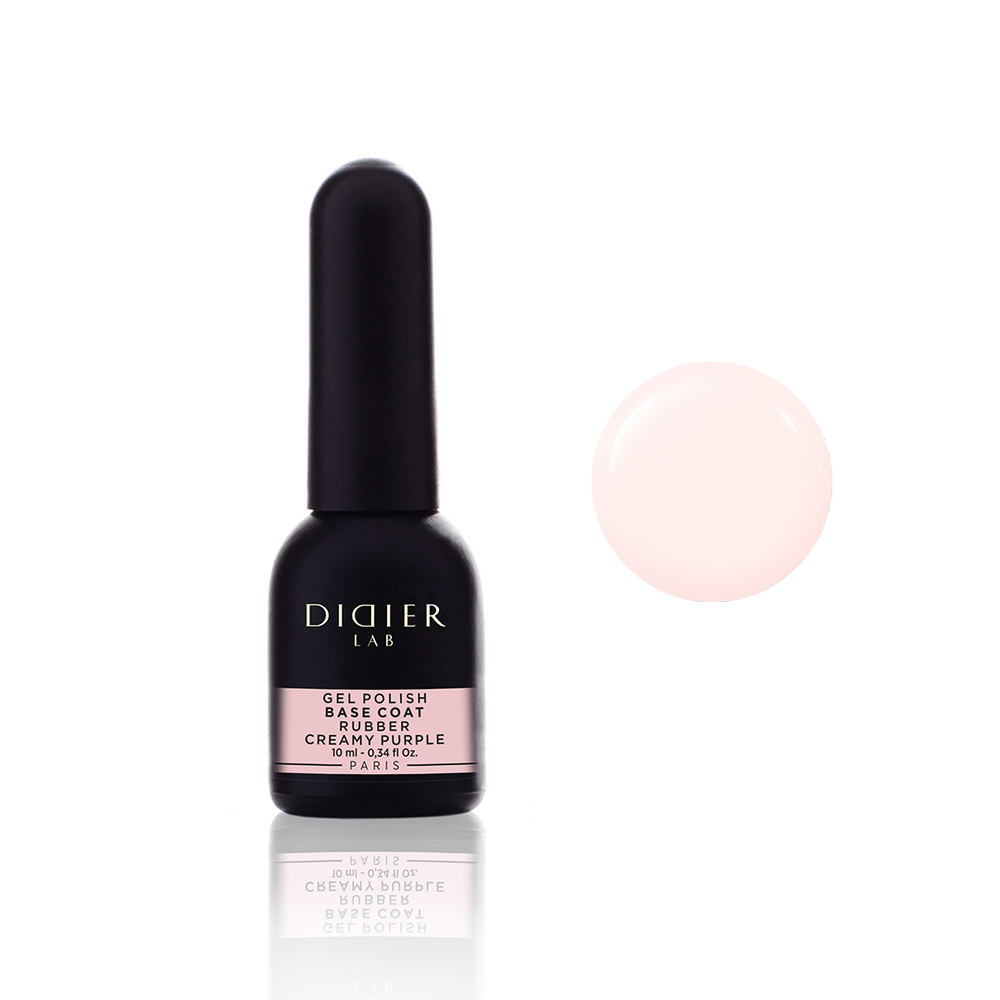 DIDIER LAB RUBBER BASE COAT - CREAMY PURPLE – Nail Wonderland