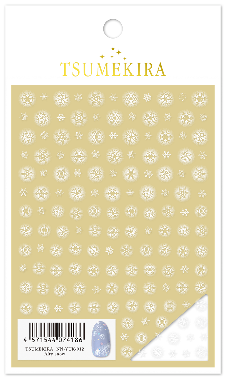 TSUMEKIRA AIRY SNOW | NN-YUK-012 – Nail Wonderland