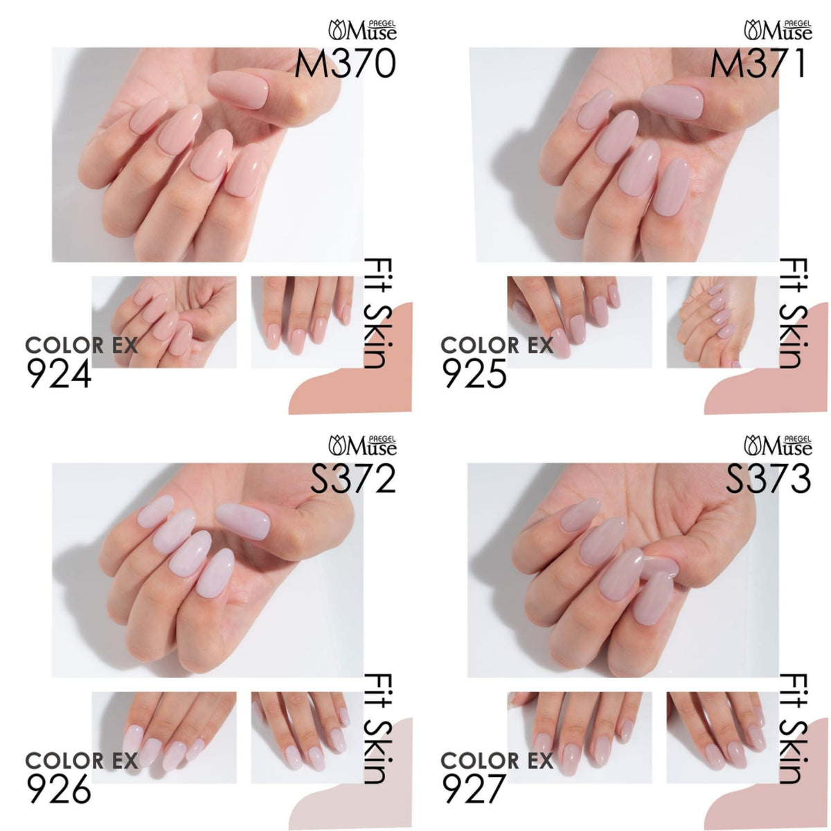 PREGEL MUSE / COLOR EX FIT SKIN SERIES – Nail Wonderland
